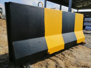 Single Side Concrete Barriers - Beam Concrete Work