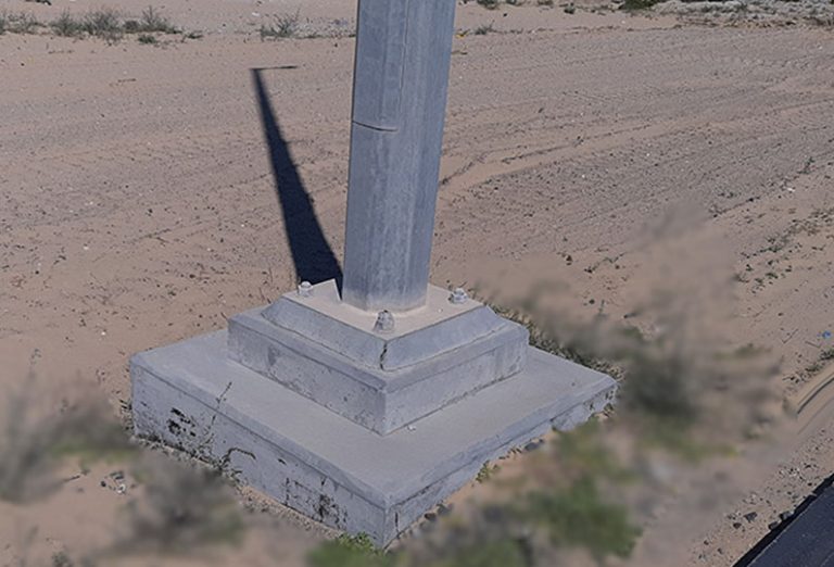 Street Light Footings - Beam Concrete Work